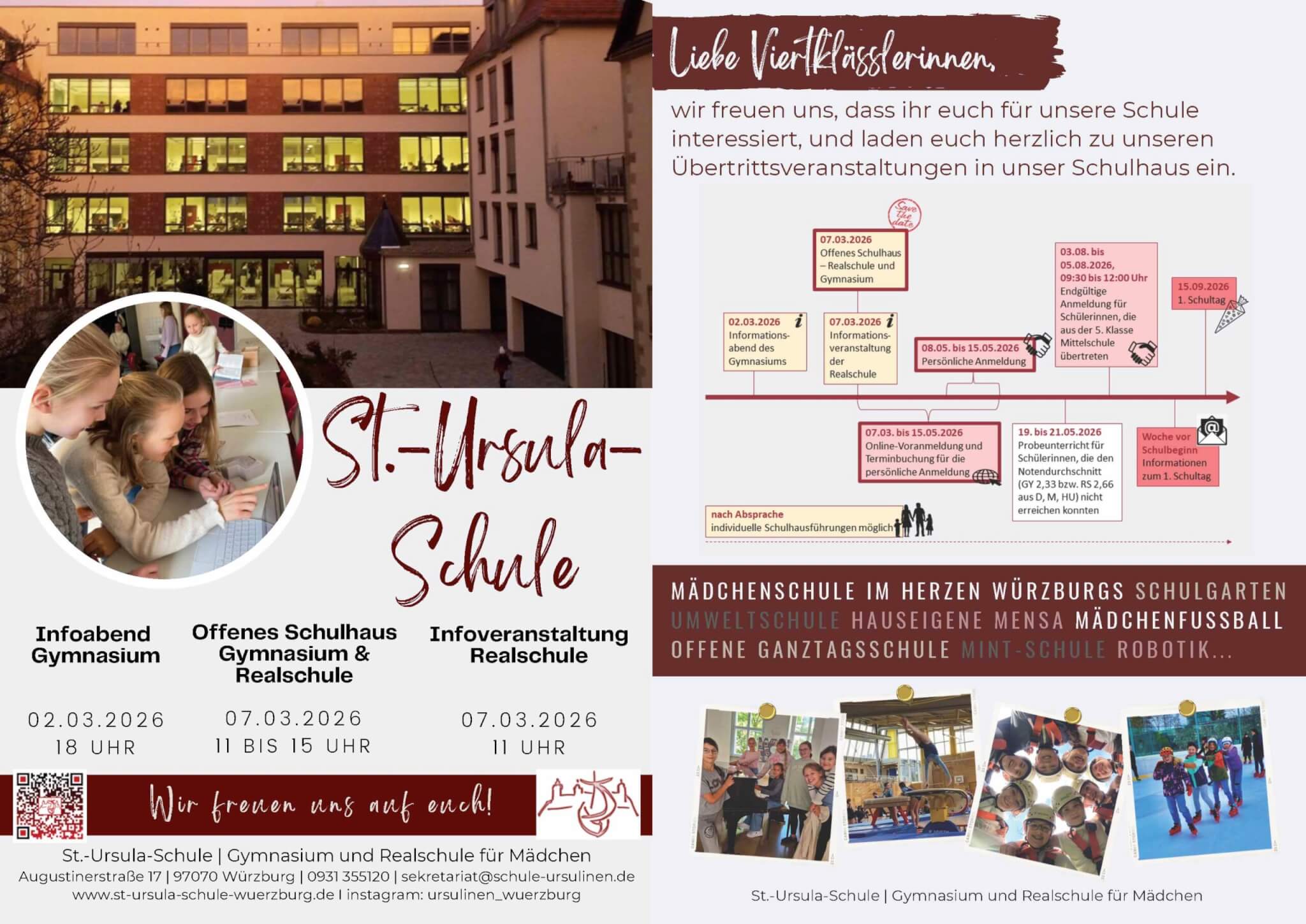 Herzlich willkommen! - St.-Ursula-Schule